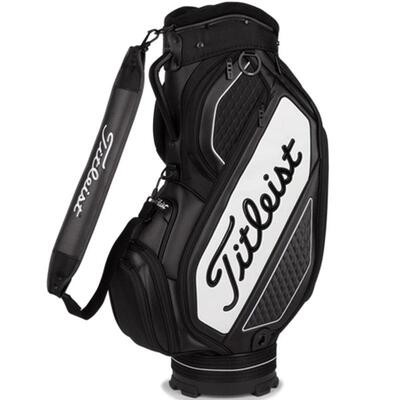 代购Titleist男士高尔夫球包便携收纳多隔层设计可肩背防滑底座