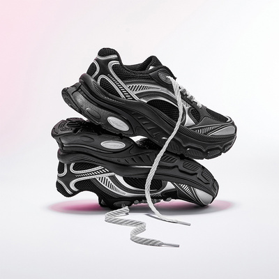 爱心鞋361度老爹鞋女鞋