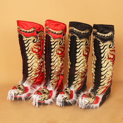 戏曲川剧变脸古装虎头靴