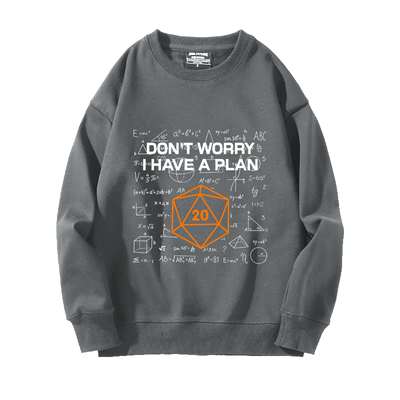 数学公式周边男女长袖外套潮