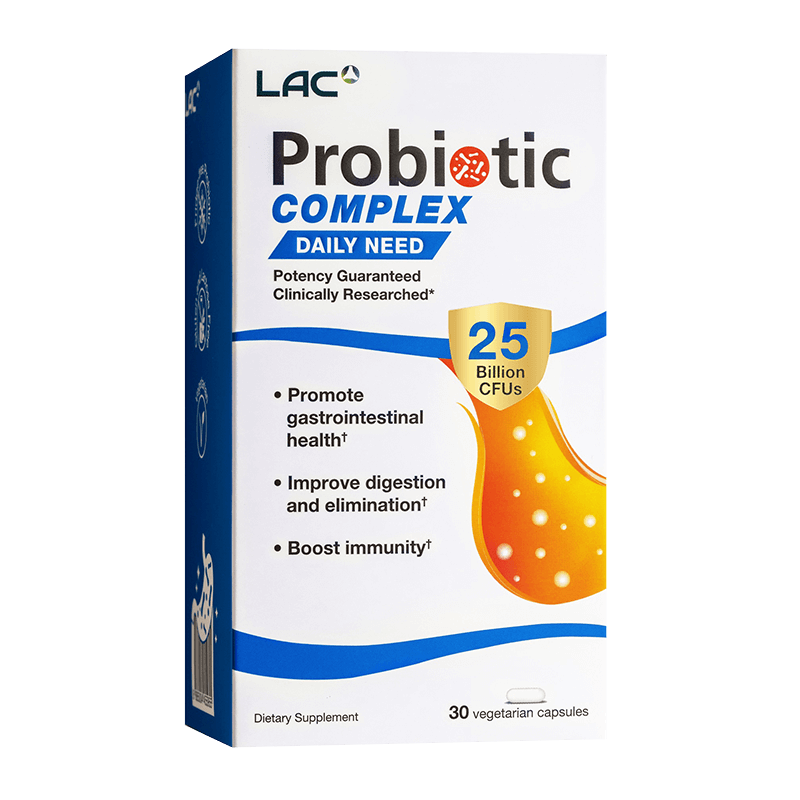 LAC利维喜益生菌250亿30粒*3盒