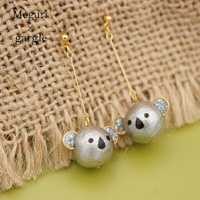 gargle日系长款甜美风耳夹