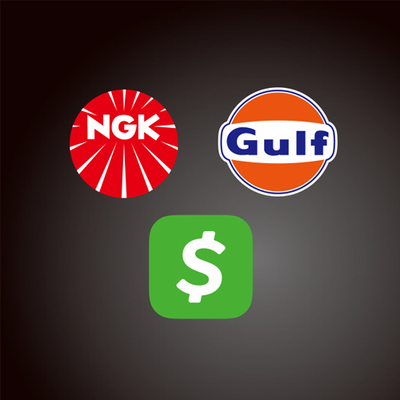 MOTOGP和F1车队赞助商LOGO车贴卡丁车赛车贴纸 6357