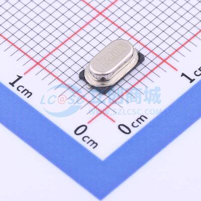 无源晶振 12M 15pF 20ppm 贴片HC-49S-SMD 12MHz SST(索斯特)