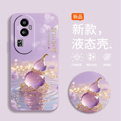 适用oppoReno10pro手机壳PHV110水晶葫芦PHVl10新款roneL0pro硅胶Rneo1opro软壳ren010pro彩绘Reon 10pr0全包