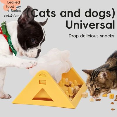 Interactive Slow Feeder Dog Bowl - Puzzle Toy for Anxiety Re