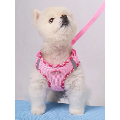 Supet 1pc Dog Harness, Anti-Pull, Pet Harness, Adjustable, E