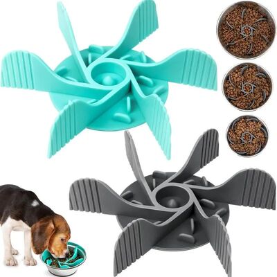 Pet Feeder Plugin Powerful Suction Cup Slow Food Anti Chokin