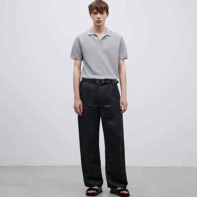 西班牙AD专柜1K雅痞范V领POLO衫