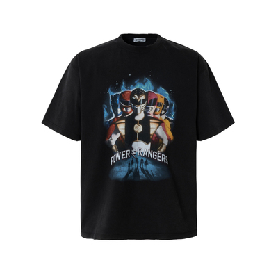 2727WORLD 法老 美式复古vintage短袖T恤美式复古街头