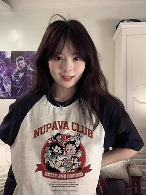 美式重磅260g短袖oversize纯棉女