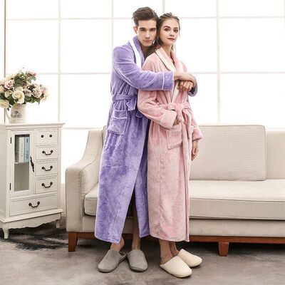 pajamasnightgowncouple睡袍