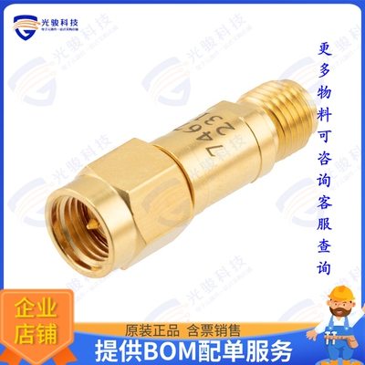 FMAT7467-6 射频元件FXD ATTN JACK-PLUG SMA 1.35