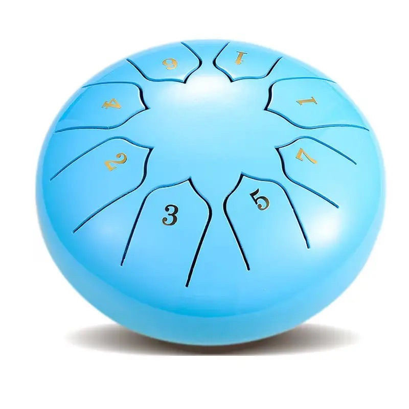 空灵鼓6寸8音乐器碳钢空明鼓空灵鼓6寸8音儿童初学乐器启蒙乐器