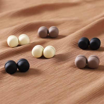 丝巾扣女圆形围巾扣披肩两用胸针领子夹袖扣 scarf pin