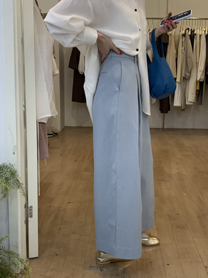 【AM  】人丝韩代款百搭神裤进口面料简约韩版休闲裤