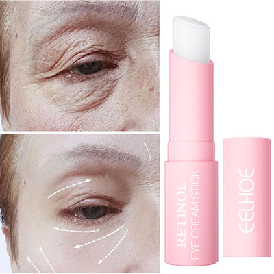 Women Retinol Eye Cream Lifting Moisturizing Balm Stick Remo