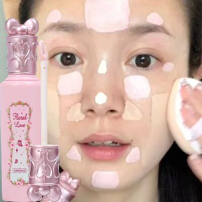 Pink Liquid Concealer Stick Moisturizing Waterproof Brighten