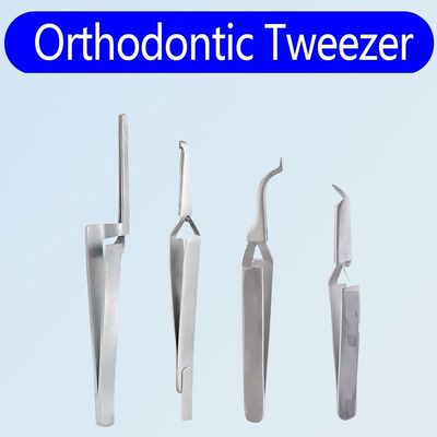 Professional Orthodontic Tweezers Dental Bracket Placer Post