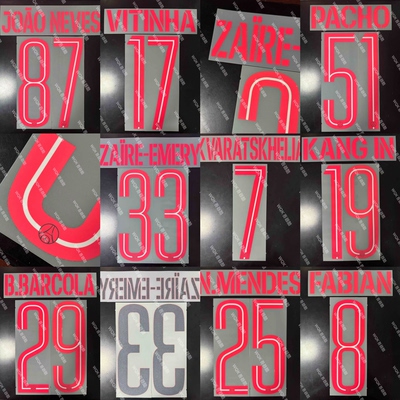 大巴黎2526赛季Jordan联名四客印字 正品 欧冠第四球衣 多选法甲