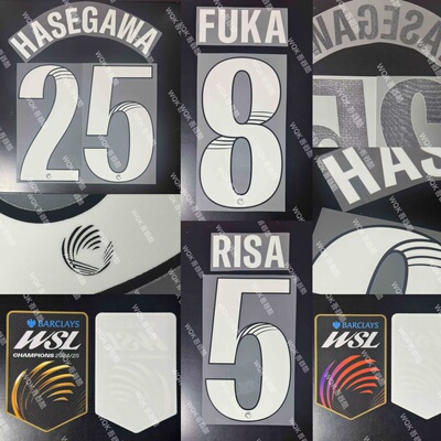 英超女足2526印字臂章正品阿森纳