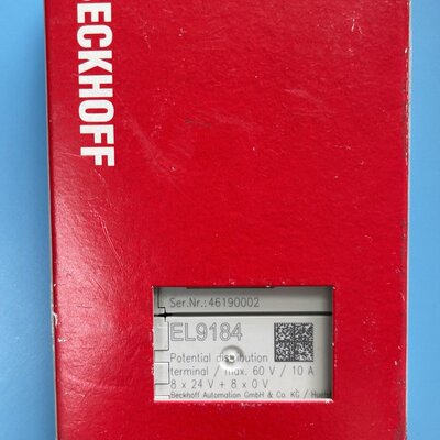 全新原装正品 BECKHOFF倍福 EL9184-0000--议价商品