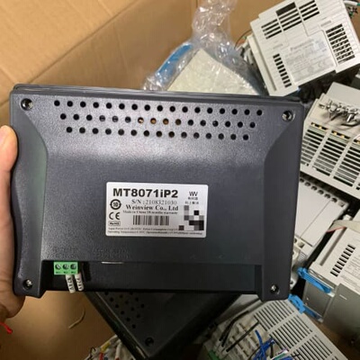 威纶通MT8071iP2触摸屏，原装拆机，成色还可以，功能包--议价商