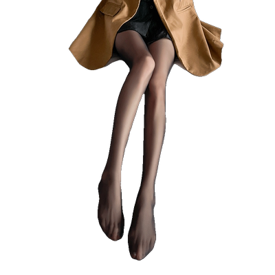 超薄黑色丝袜光腿神器女性感