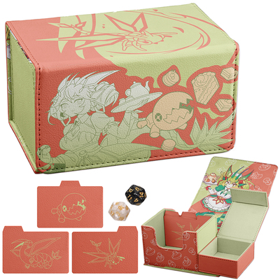 游戏王龙女仆-客厅龙女卡牌盒宝可梦万智牌 MTG PTCG DTCG 收纳盒