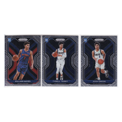 球星卡 基利安海斯 特里 约什格林 新秀帕尼尼20-21prizm