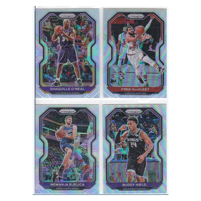 球星卡奥尼尔 范弗利特 别利察 希尔德 银折射帕尼尼20-21prizm