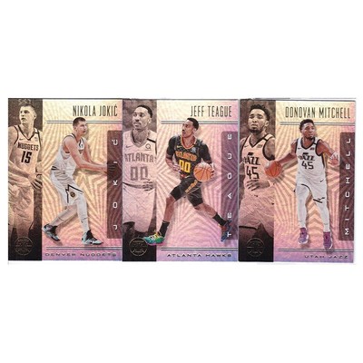 NBA球星卡 约基奇 杰夫蒂格 米切尔 帕尼尼19-20illusions