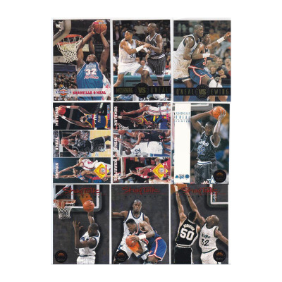 NBA球星卡经典老卡skybox1993大鲨鱼奥尼尔全明星退役名人堂魔术