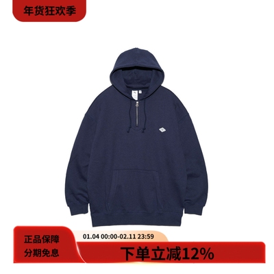 nanamica宽松套头连帽卫衣