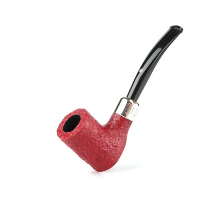 英国Ashton阿什顿Claret Blast(XX)酒红色石楠木手工烟斗银圈军插