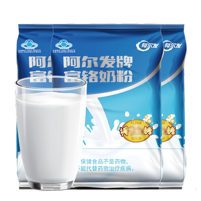 糖尿人糖人阿尔发富铬奶粉牛奶粉糖友无蔗糖无糖精糖尿代餐食品