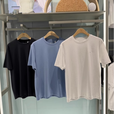 2025男装时尚休闲运动短袖T恤衫