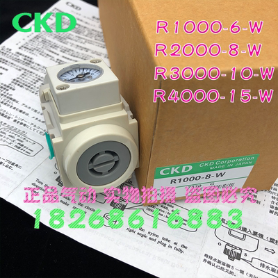 CKD調壓閥 R1000-6 R2000-6-8-w R3000-8-10 R4000-10-15-W-T8-X1