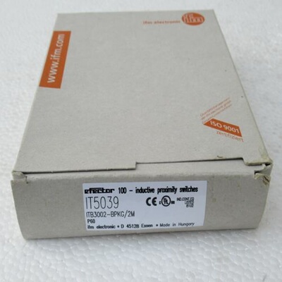 原装正品全新易福门IFM光电开关 IT5039 现货
