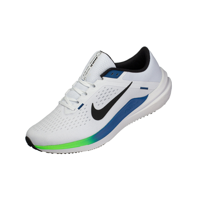 NIKE AIR WINFLO 10 舒适百搭低帮透气跑步鞋白蓝DV4022-103
