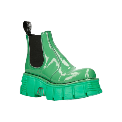 newrock官方正品新款荧光短靴