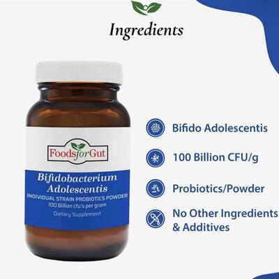 美国直邮 Lactobacillus Plantarum Probiotic Powder 400亿 30g