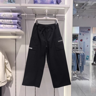 Skechers斯凯奇儿童26春季新款女童时尚百搭运动休闲长裤P126G012