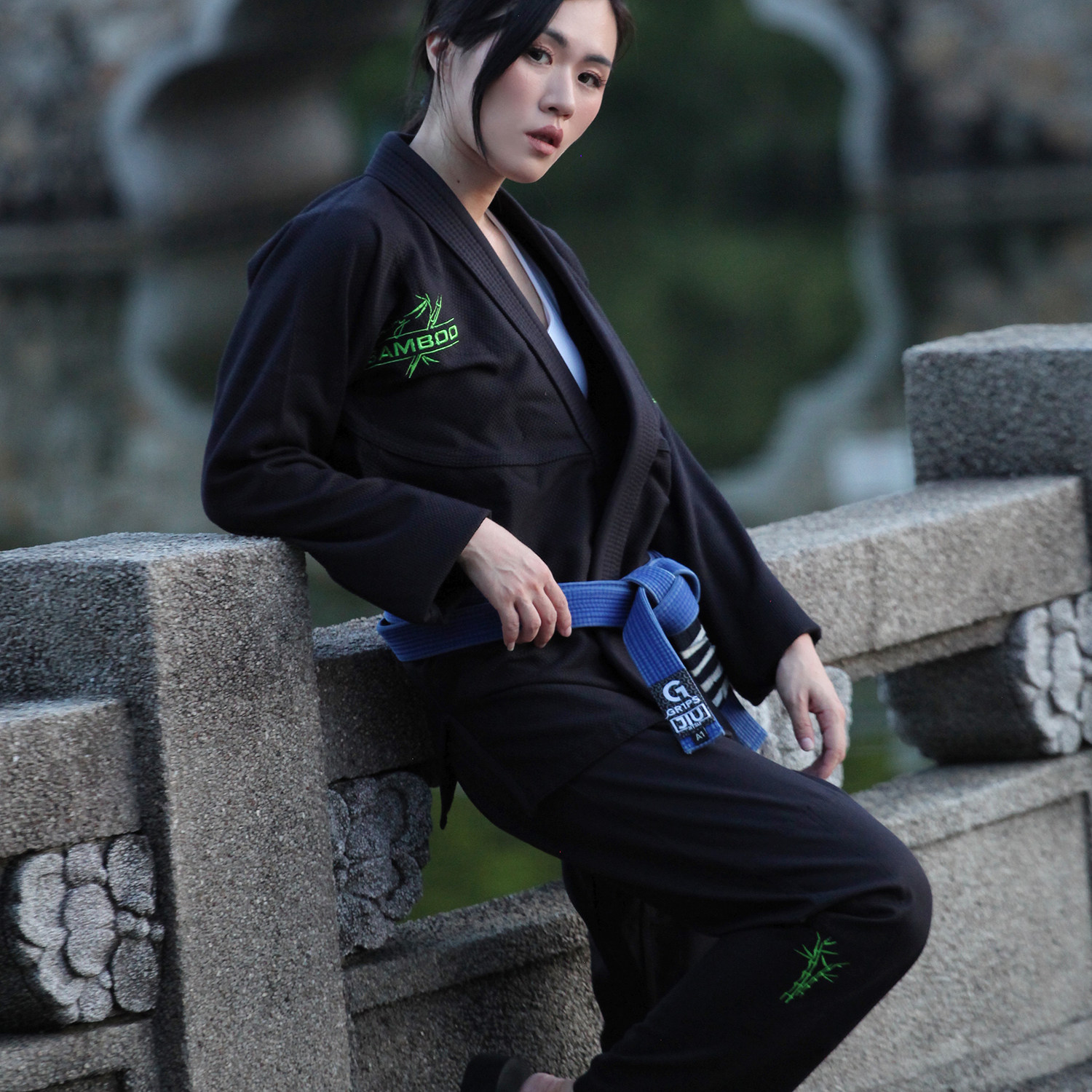 FLUORY火垒巴西柔术道服bjj 竹子柔道服专业成人综合格斗训练服