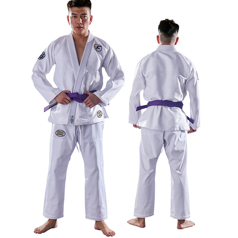 FLUORY火垒儿童巴西柔术服BJJ GI成人男女通用专业训练比赛柔道服