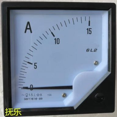 指针交流电流表6L205A  500MA 1A 2A 3A 5A 10A 15A 20A 30A 50