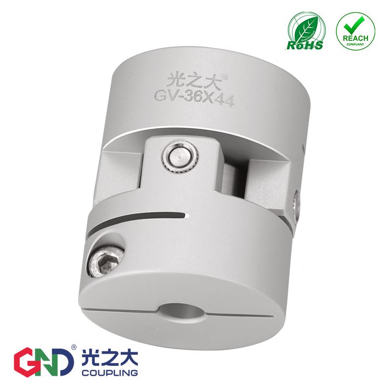 GV十字滑块万向节联轴器步进马达伺服电机滚珠丝杆大扭矩连轴器