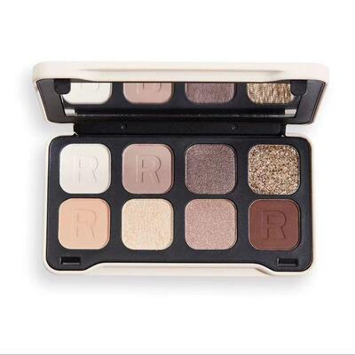 MakeupRevolution眼影8色哑光珠光大地色水泥灰ins超火平价学生款