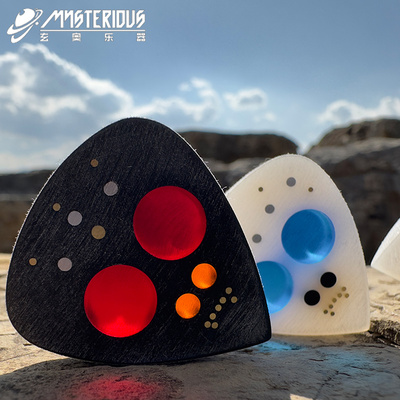 美产紫色拨片限量高端吉他拨片