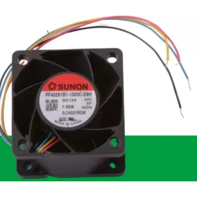 建准PF40281B1-1000C-S9H 4028 12V 7.05W 4CM 4线PWM散热风扇